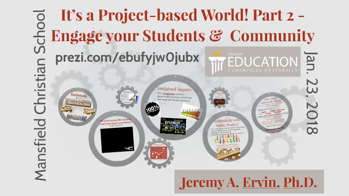 It is a Project-based World! Part 2 by Jeremy Ervin on Prezi