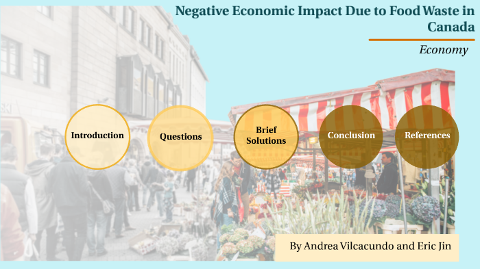 Negative Economic Impact Due to Food Waste in Canada by Andrea Carolina ...