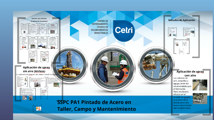 SSPC PA1 Pintado de Acero en Taller, Campo y Mantenimiento by Hector ...