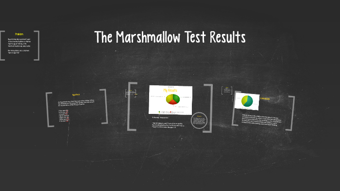 The Marshmallow Test Results by abbie Russo