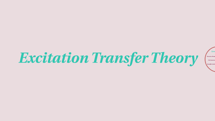 Excitation Transfer Theory by asly guevara on Prezi