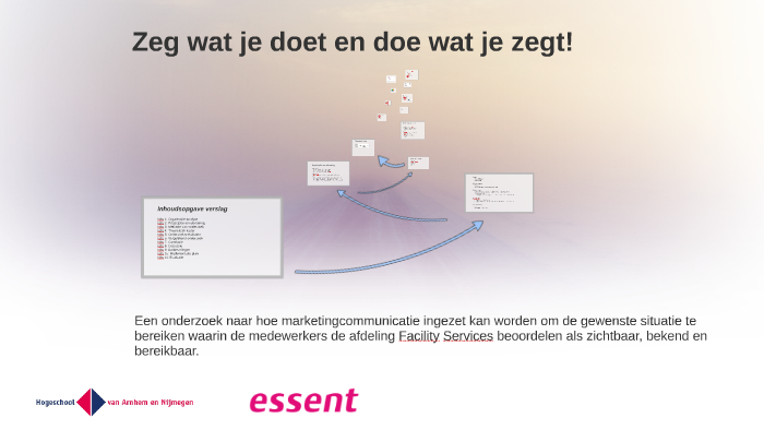 Zeg wat je doet en doe wat je zegt! by Zeg wat je doet en doe wat je zegt! by