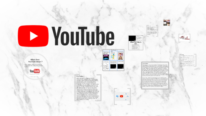 Define YouTube by linda castellanos on Prezi