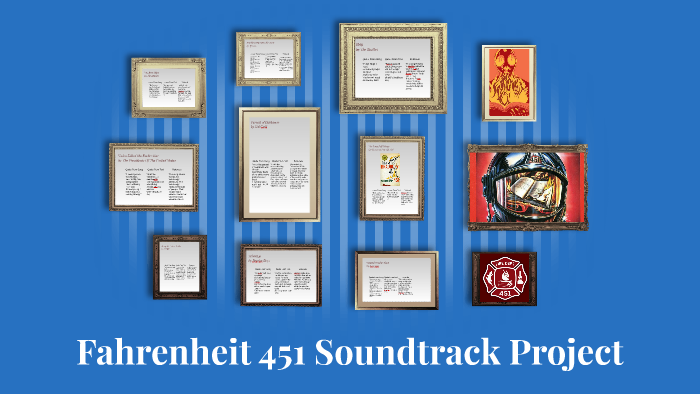 Fahrenheit 451 Soundtrack project by Joseph Chauvin by Joseph Chauvin ...