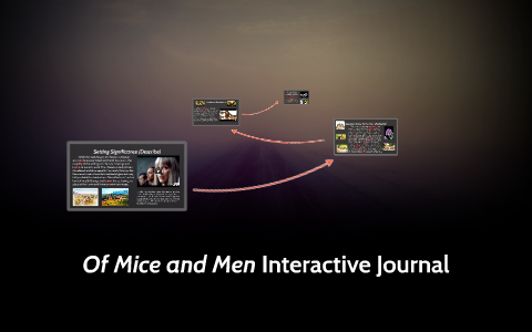 Mice and Men Interactive Journal by Rachel Feit