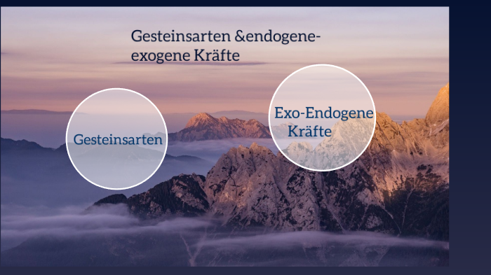 Gesteinsarten & endogene-exogene kräfte by haso cycho on Prezi