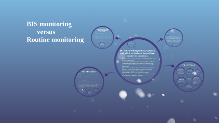 BIS monitoring vs Routine monitorig by Courtney HIll on Prezi