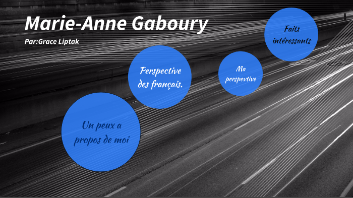 Marie anne gaboury by Grace Liptak on Prezi