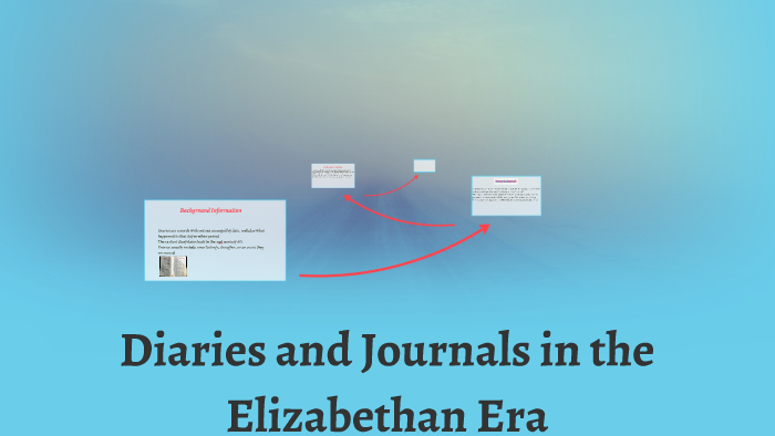 Diaries and Journals in the Elizabethan Era by Thelma Gault on Prezi