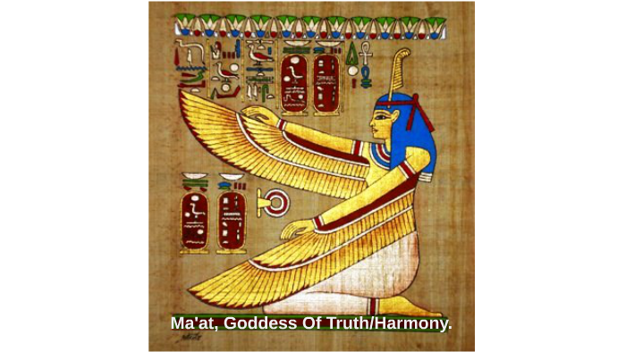 Ma'at, Goddess Of Truth/Harmony. by Max6EFIP Max6EFIP on Prezi
