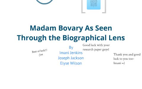 Madam Bovary by Imani Jenkins