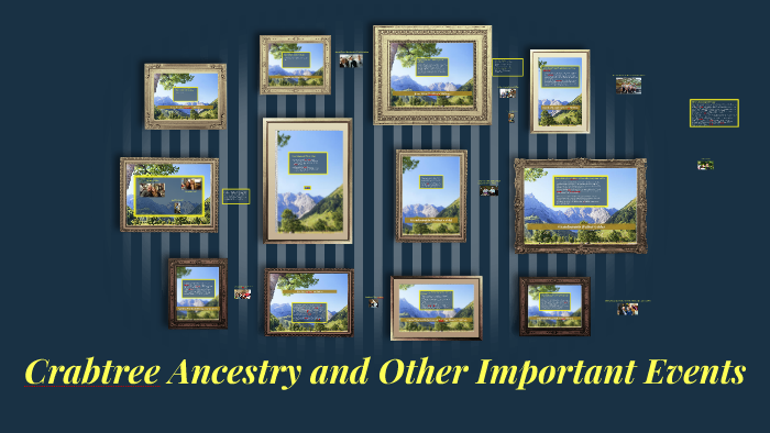 Crabtree Ancestry and Various Other Major Events by Haley Crabtree on Prezi