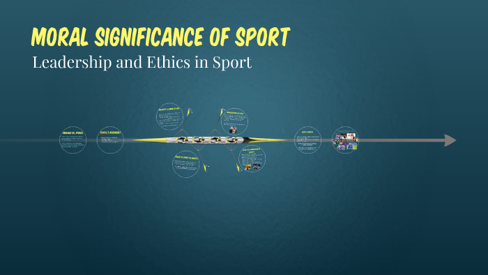 MORAL PRINCIPLES IN SPORT by Natalie West