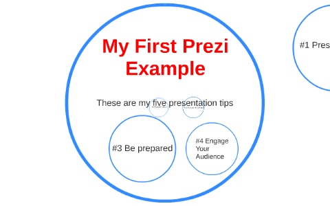 My First Prezi Example by Destery Hildenbrand on Prezi