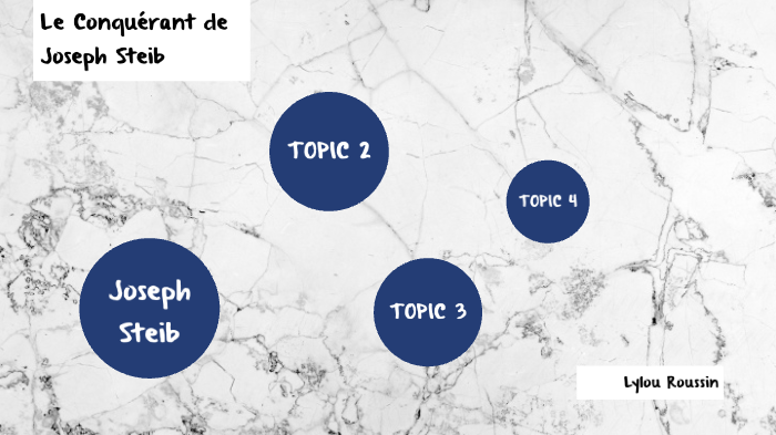 Le Conquérant de Joseph Steib by roussin lylou on Prezi