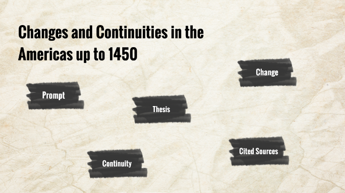 Changes and Continuities in the Americas up to 1450 by Chaewon (Jessica ...