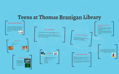 Teens at Thomas Branigan Library by cynthia maldonado on Prezi