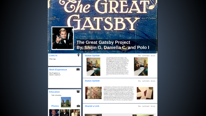 The Great Gatsby Project by daniella c on Prezi