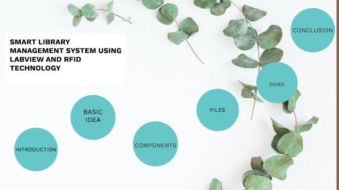SMART LIBRARY MANAGEMENT SYSTEM by Ashith. Danny on Prezi