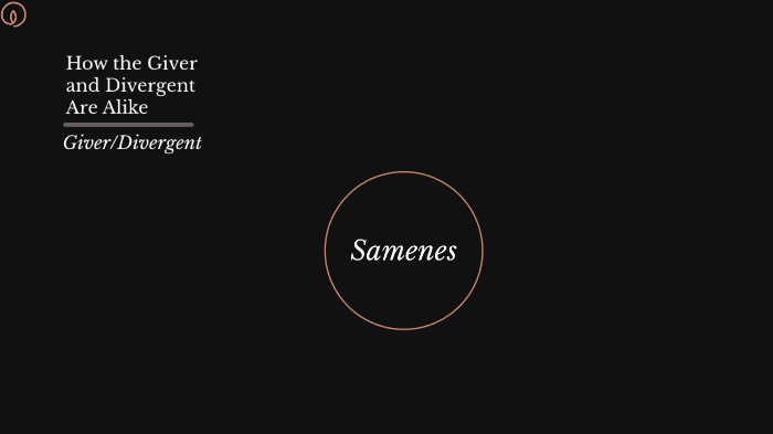 How are the Giver and the Divergent alike. by rylan hatton on Prezi