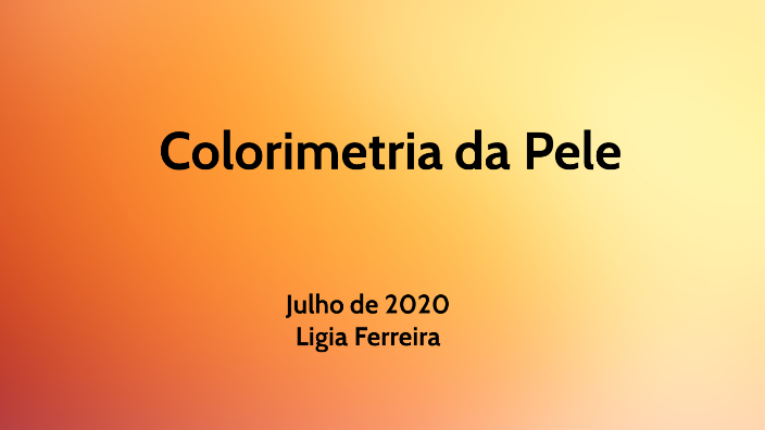 Colorimetria da Pele by Ligia Pinto on Prezi