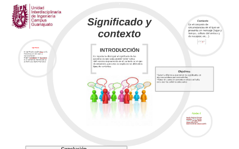 significado y contexto by Angelica Rosas on Prezi Next