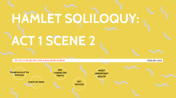 hamlet soliloquy act 1 scene 2 by Ella McQuaid on Prezi