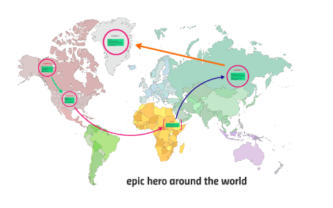 epic hero map by on Prezi