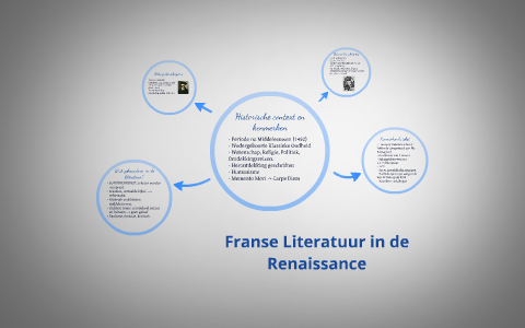Franse Literatuur in de Renaissance by Esther Verweij on Prezi