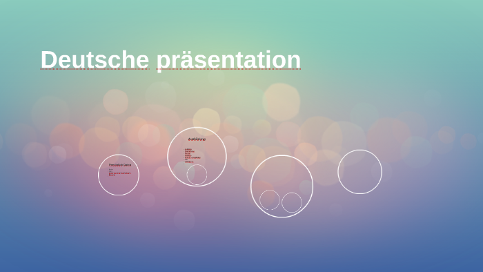 Deutsche präsentation by Josephine Onderdonck on Prezi