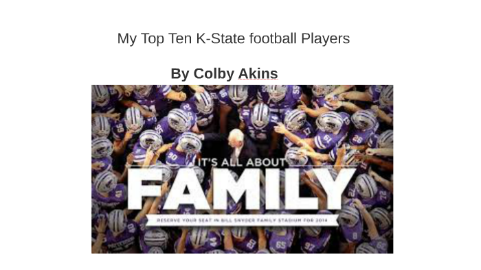 My Top Ten K-State football Players by Colby Akins on Prezi