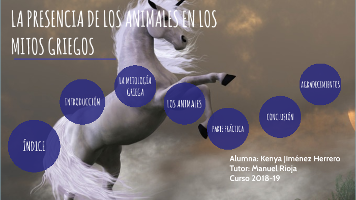 LA PRESENCIA DE LOS ANIMALES EN LOS MITOS GRIEGOS by Kenya Jiménez ...