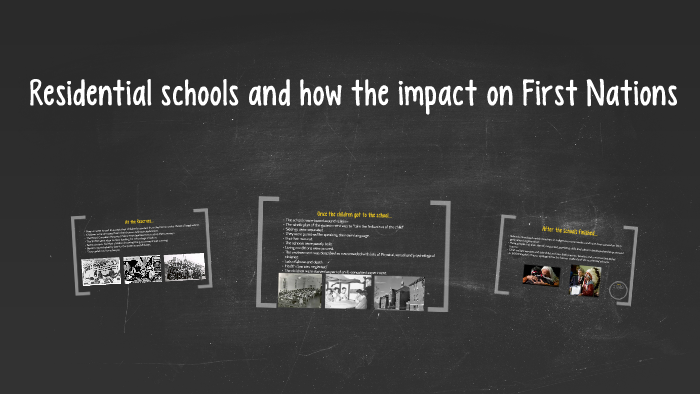 Residential schools and how the impact on First Nations by Caitlyn O ...