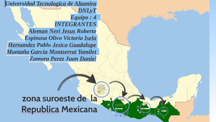 zona suroeste de la Republica Mexicana by Juan Daniel Zamora on Prezi