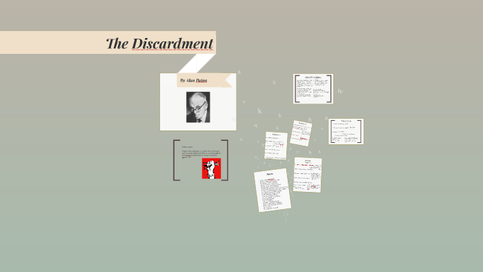 The Discardment by D Landsberg on Prezi