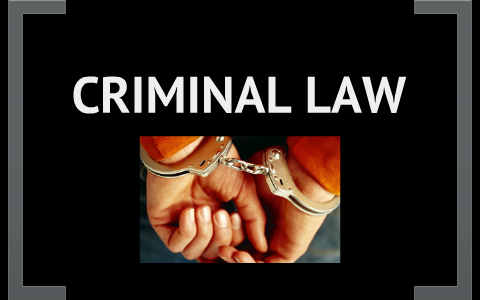 Year 11 Legal Studies - Criminal Law by Danae Richter on Prezi