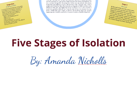 The 5 stages of Isolation by Amanda Nicholls on Prezi
