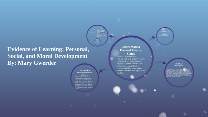Evidence of Learning: Personal, Social, and Moral Development by Jane ...
