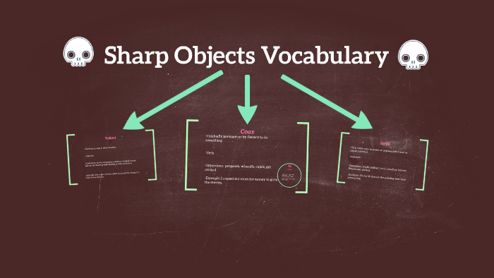 Sharp Objects Vocabulary by connor westbrook on Prezi