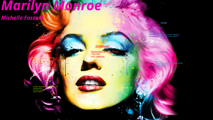 Marilyn Monroe by Michelle Fossum on Prezi