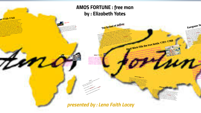 AMOS FORTUNE : free man by Lena Lacey on Prezi