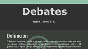 S21 Infografía debate by RAFAEL CHAVEZ on Prezi Design