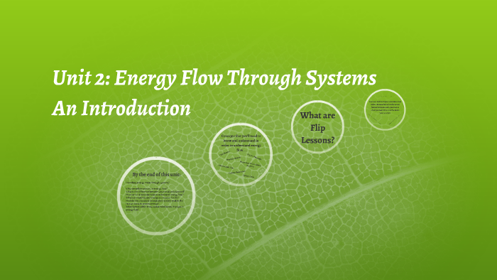 Flip Lesson 1: Energy Flow Through Systems by B Hayward on Prezi