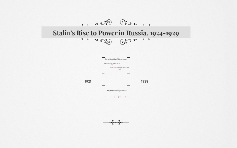 Stalin's Rise to Power, 1924-1929 by Patrick Dennis on Prezi
