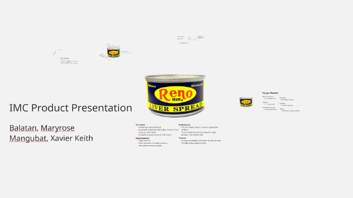 IMC class Reno Liver Spread Presentation by Silver Maine on Prezi