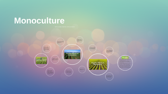 What is Monoculture by jessica Zuleta on Prezi