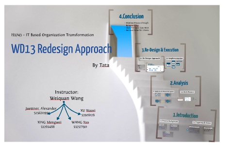 WD13 Redesign Approach by Yao Wang on Prezi