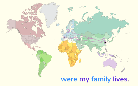 were my family lives by on Prezi