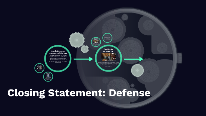 Closing Statement: Defense by Audrey Banks on Prezi