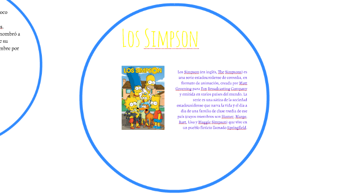 Los Simpson by matias pavez navarrete on Prezi